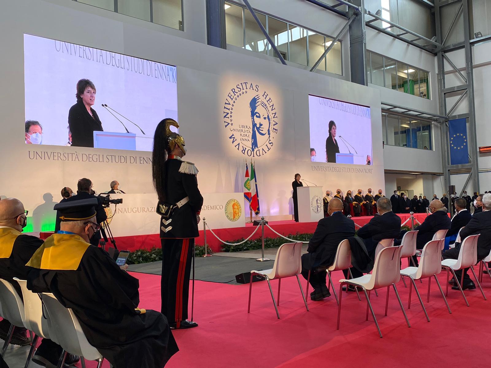 Università di Enna Kore: inaugurato l'anno accademico 2021-2022 | Ministero dell'Università e ...